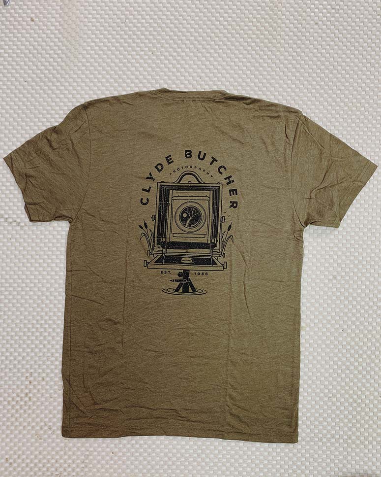 Olive Shirt Back – Clyde Butcher | Black & White Fine Art Photography