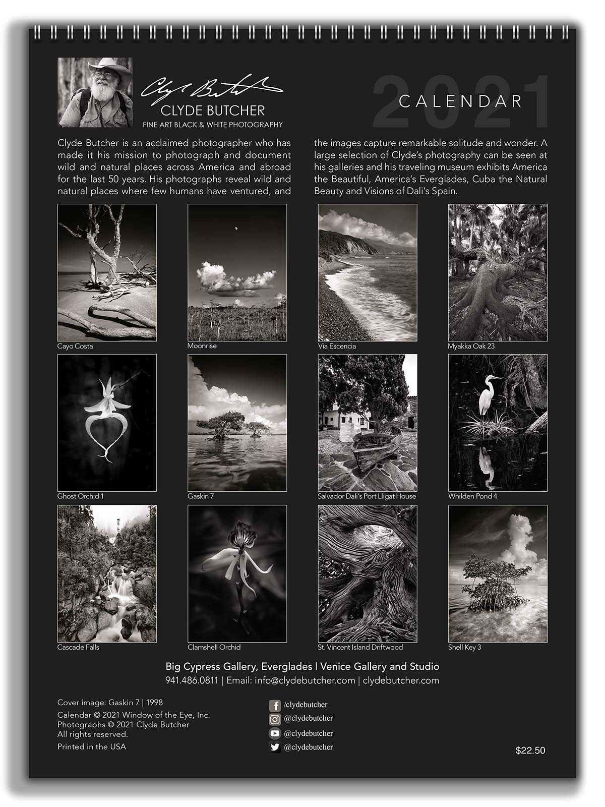 2021 C-BACK – Clyde Butcher | Black & White Fine Art Photography